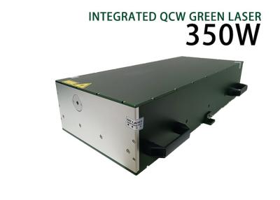 China 350W QCW Green Fiber Laser with 532nm Wavelength and 1.5ns Pulse Width for Industrial Precision Processing for sale