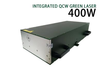 China Integrated 400W QCW Fiber Laser Single Mode Nanosecond 532nm Green Laser for sale
