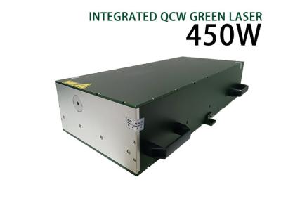 China 450W QCW Fiber Laser Integrated Single Mode Nanosecond Green Fiber Laser 532nm for sale