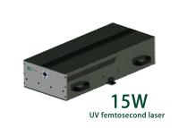 China 15W UV Femtosecond Pulsed Fiber Laser 355nm 0.8KW for OLED and Semiconductor Cutting for sale