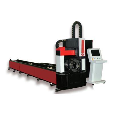 China Fiber Laser Pipe Cutting Machine 500W-1000W Power with 7100mm X-Axis Travel and ±0.03mm Accuracy for sale