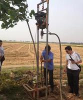 China Impact Sampling Drilling Rig Machine 30m Fpr Geotechnical Exploration for sale