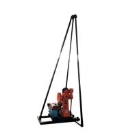 China 50m Crawler Hydraulic Drilling Rig For Engineering Survey And Rock Formation Sampling for sale