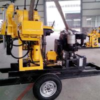 China Portable Wheel Mounted Spt Soil Investigation Geotechnical Exploration Core Drilling Rig for sale