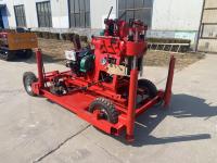 China Wheels Trailer Soil Sampling Exploration Drilling Rig For Geophysical Prospecting for sale