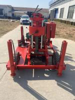 China Wheels Trailer Soil Sampling Exploration Drilling Rig For Geophysical Prospecting for sale