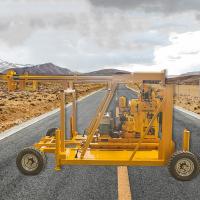 China 4-Wheel Hydraulic Tower Core Drilling Rig/Hydraulic Geotechnical Sample Investigation Core Drilling Rig for sale