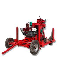 China XY-150 Type Wheel Mounted Spt Soil Test Core Drilling Machine for sale