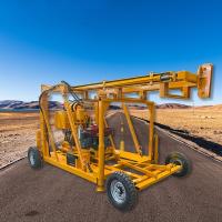 China XY-150 Type Wheel Mounted Spt Soil Test Core Drilling Machine for sale