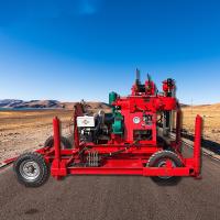 China Rotary Diamond Bit Soil Investigation Drilling Rig 150 Meter for sale