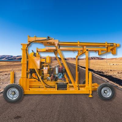 China Rotary Diamond Bit Soil Investigation Drilling Rig 150 Meter for sale