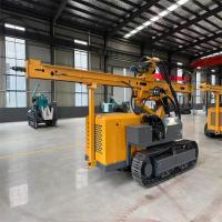 China Rock Drilling Pneumatic DTH Drilling Rig Dia 100-150mm Drill Hole with AC Motor for sale