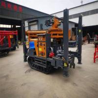 China DTH Hammer Blast Hole Drill Rigs Crawler Mounted Open Air Split Type for sale