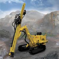 China DTH Hammer Rotary Mining Blasting Drilling Machine Hydraulic Crawler Type for sale