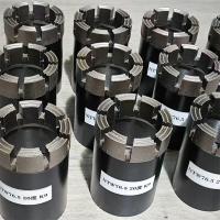 China BQ NQ HQ PQ Mining Tools Diamond Impregnated Drill Bit for sale