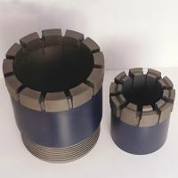 China Wire Line Impregnated Diamond Core Bits AQ BQ NQ HQ PQ For Geological Mineral Exploration for sale