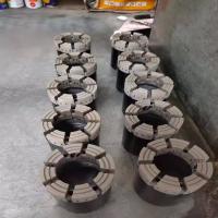 China Aq Bq Nq Hq Hq Pq Turbo Profile Core Diamond Drill Bit for Geological Core Drilling for sale