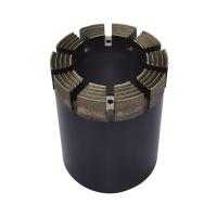 China Hot-pressed Impregnated Diamond Core Drill Bit AQ BQ NQ HQ PQ For Hard Rock for sale
