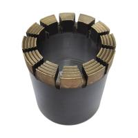 China BQ NQ HQ PQ impregnated diamond core bits for Exploration Drilling Wireline Diamond Drilling Bit for sale