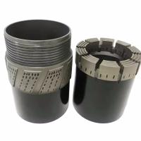 China BQ NQ HQ PQ Impregnated Diamond Core Drill Bit For Mining Drilling for sale