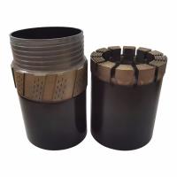 China Hard Formation Geological Core Drilling Bits AQ BQ NQ HQ PQ Impregnated Diamond Turbo Bit for sale