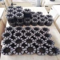 China Core Geological Drill Bit Underground Drilling Wireline Coring NQ HQ Diamond Core Bit for sale