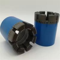 China Core Geological Drill Bit Underground Drilling Wireline Coring NQ HQ Diamond Core Bit for sale