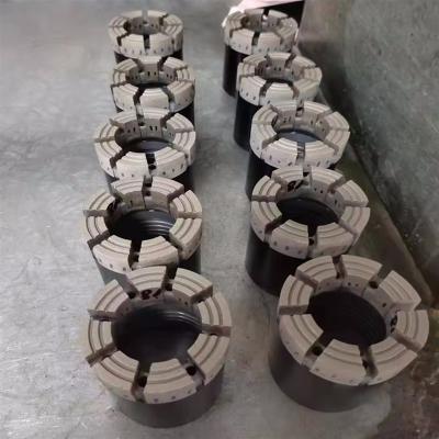 China Core Geological Drill Bit Underground Drilling Wireline Coring NQ HQ Diamond Core Bit for sale