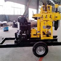 China Portable Hydraulic Rock Borehole / Soil Testing Core Drilling Machine (XY-100) for sale