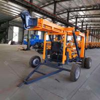 China 400-600m Wheel Trailer Mounted Geotechnical Exploration Core Drilling Rig (XYX-3) for sale