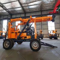 China 400-600m Wheel Trailer Mounted Geotechnical Exploration Core Drilling Rig (XYX-3) for sale