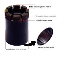 China HQ Impregnated Diamond Core Drill Bit For Drilling Hard Dense Formations for sale