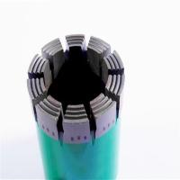 China HQ Impregnated Diamond Core Drill Bit For Drilling Hard Dense Formations for sale