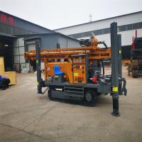 China JDL-350 Rotary Wireline Mineral Exploration Drilling Rig Crawler Mounted Top Drive for sale