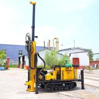 China 200m Deep Hole Hydraulic Drilling Rig For Coal Mine Crawler Hydraulic Core Rig for sale