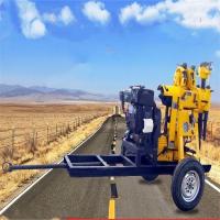 China Wheeled Geological Core Drill Equipment Bridge Engineering Tunnel Drilling Rig for sale