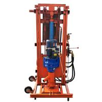 China 0-100M Small Electro-hydraulic Lifting Water Well Drilling Rig Suitable for Household Small Projects for sale