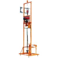 China 80m Gasoline Diesel Water Well Drilling Rig Multifunctional Small Drilling Equipment for sale