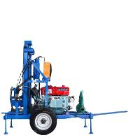 China 22HP Diesel Engine Well Drilling Rig Tractor Mounted Water Drilling Machine for sale