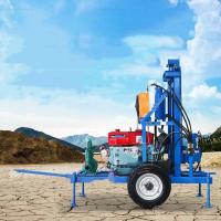 China 22HP Diesel Engine Well Drilling Rig Tractor Mounted Water Drilling Machine for sale