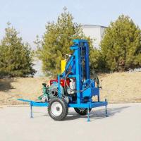 China 22HP Diesel Engine Well Drilling Rig Tractor Mounted Water Drilling Machine for sale