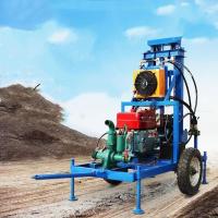 China 22HP Diesel Engine Well Drilling Rig Tractor Mounted Water Drilling Machine for sale