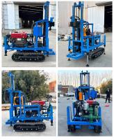 China 22hp Diesel Engine 150m Wheel Drilling Rig Mine Drilling Rig Water Drilling Rig For Well for sale