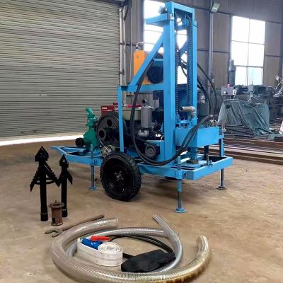 China 150 Meter Diesel Hydraulic Water Well Drilling Rig/Suitable for Soil and Quicksand Layers for sale