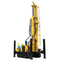 China Hydraulic Water Well Drilling Rig Crawler Type 280m for sale
