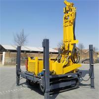 China 6.6m Tower Steel Crawler Water Well Drilling Rig 280 300 350m for sale