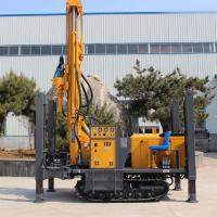 China Hydraulic Water Well Drilling Rig Crawler Type 280m for sale