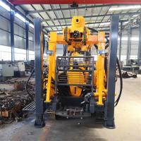 China Hydraulic Water Well Drilling Rig Crawler Type 280m for sale