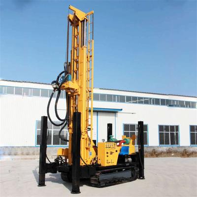 China Hydraulic Water Well Drilling Rig Crawler Type 280m for sale