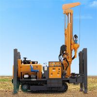 China Crawler Type Deep Water Well Drilling Rig with 350m Drill Hole Depth for sale